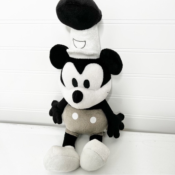 Disney | Toys | Disney Mickey Mouse Steamboat Willie Plush | Poshmark